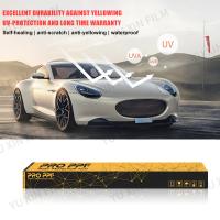 China Lubrizol TPH Matte Paint Protection Film Roll - 2-3 Year Lifespan, Temperature Range -30°C to +140°C for sale