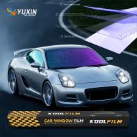 China OEM Anti-Scratch Chameleon Window Film 2-4 Mil Thickness with UV Protection and Heat Insulation for sale