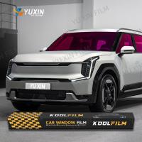 China 80% VLT Red Chameleon Car Window Film - 2-3 Mil Thickness with UV Protection and Heat Reduction for sale