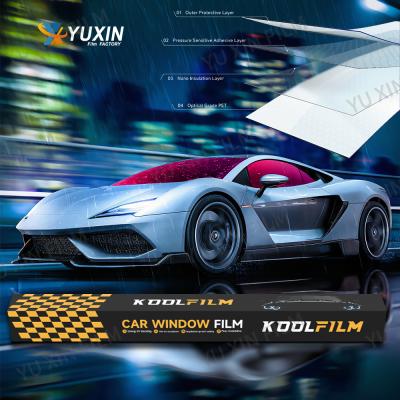 China 1.52m x 30m Nano Ceramic Chameleon Window Film with 60%-85% VLT and 99% UV Protection for sale