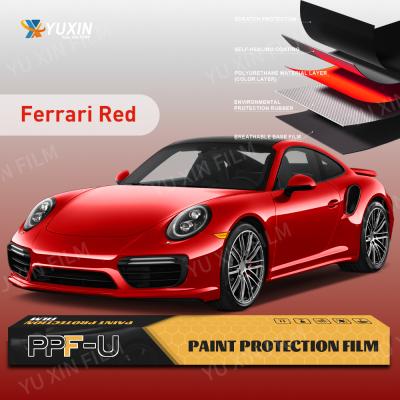 China High Tensile TPU Car Paint Protection Film Color Diamond Anti-scratch Self-Healing 8-10 Year for sale