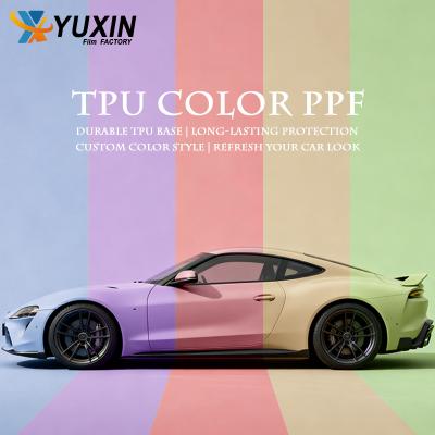 China Color TPU Self Healing PPF Paint Protection Film 8 Mil Thick 60 Inch Wide for sale
