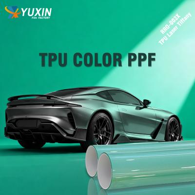 China 10 Year Warranty Color PPF Anti Scratch Self Repair TPU Car Wrap Film 1.52m x 15m for sale