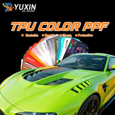 China 7.5mil Color Change TPU Paint Protection Film Anti-scratch Self-healing Car Wrap 1.52m x 15m for sale