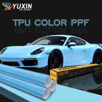 China Self Healing Colored TPU Paint Protection Film 100 Color Options Anti Scratch PPF for sale