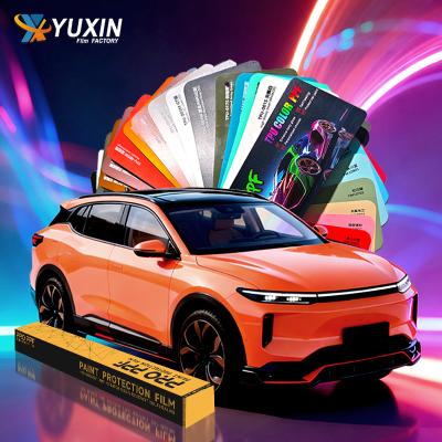 China High Glossy TPU Color Changing PPF Film 7-8 Mil Self Healing Paint Protection for sale