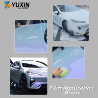China 190 Micron TPU Metallic White Grey Color Changing PPF Paint Protection Film for sale