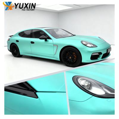 China Self-Healing Non-Yellowing Gem Green Color PPF TPU Paint Protection Film 1.52m x 15m for sale