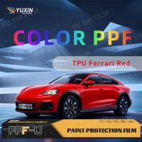 China TPU Paint Protection Film 7.5mil Self-Healing Color PPF for Automotive Wrap for sale