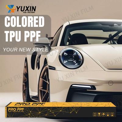 China Wholesale Color TPU Paint Protection Film Anti Scratch Self Healing PPF 10 Year Lifespan for sale