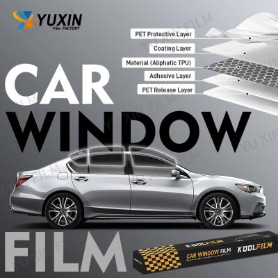 China 99% Heat Insulated Nano Ceramic Window Tint 2-4mil High Definition Shrink Car Window Film for sale