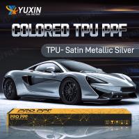 China Custom Color TPU Paint Protection Film Matte Car Wrap Self-Healing 8 Mil Thick for sale
