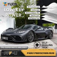 China Premium Super Glossy TPU PPF Grey Silver Color Car Self Healing Paint Protection Film 7.5mil for sale