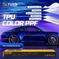 China Customized TPU Paint Protection Film 7.5mil Self-Healing Color PPF Wrap Vinyl for sale