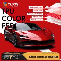 China TPU Paint Protection Film 8 Mil Self Healing Color PPF Scratch Resistant Wrap Vinyl for sale