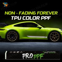 China TPU Color Change Paint Protection Film 8mil Self Healing Car Wrap OEM Custom for sale