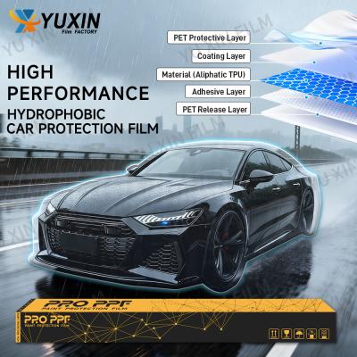 China High Glossy TPU Car Paint Protection Film Self Healing PPF 8mil 10 Year Warranty for sale