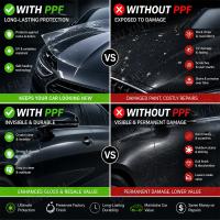 China High Glossy TPU Car Paint Protection Film Self Healing PPF 8mil 10 Year Warranty for sale