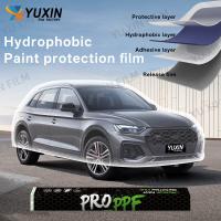 China Self-Healing TPU Paint Protection Film 8.5mil Hydrophobic Anti-Yellowing Car PPF 10 Year Warranty for sale