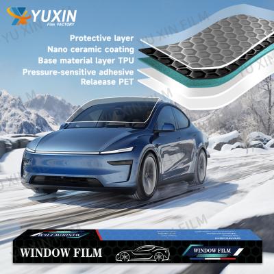 China Nano Ceramic Car Window Tint Film UV99% Heat Control 5% 10% 35% 70% VLT for sale