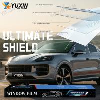 China 1mil Dyed Window Film 99% UV Protection Car Tint Dark Charcoal 5% VLT Self-Adhesive for sale