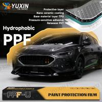 China High Gloss Clear TPU PPF Film 8mil Self Healing Hydrophobic Car Paint Protection Film for sale