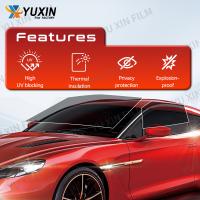 China Nano Ceramic Window Tint Film 2-4mil UV Protection IR Rejection Automotive Car Glass for sale