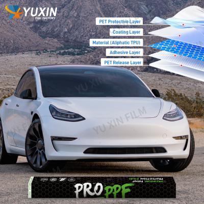 China High Glossy TPU Paint Protection Film 1.52m x 15m Self Healing PPF for Car for sale