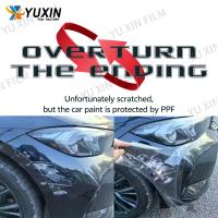 China Glossy TPU Paint Protection Film 6.5mil to 10mil Self-Healing Car PPF for sale
