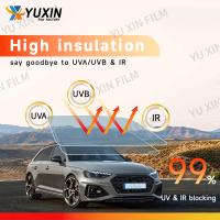 China Nano Ceramic Car Window Film Heat Resistance Anti-scratch Solar Control UV Protection Window Tint Film for sale