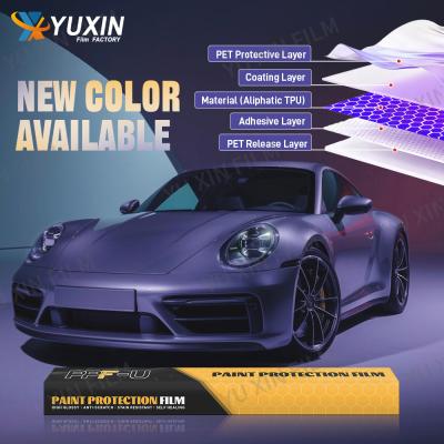 China TPU Material OEM Car Paint Protection Film Color Change Wrap PPF Self Adhesive for sale