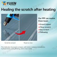 China Heat Healing TPU OEM Car Paint Protection Film Color Change Wrap PPF Self Adhesive for sale