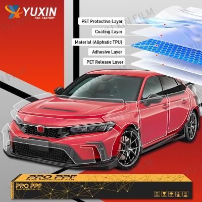 China 7.5MIL UV Protection TPH TPU PROPPF Gloss Matte Clear Car Body Paint Protection Film for sale