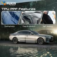 China Easy to Install High Gloss Color PPF Strong Stretch TPU Paint Protection Film for sale