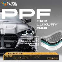 China Self-Healing 7.5mil Hydrophobic TPU Paint Protection Film Clear PPF for Cars for sale