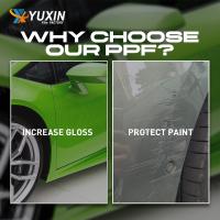 China Self-Healing 7.5mil Hydrophobic TPU Paint Protection Film Clear PPF for Cars for sale