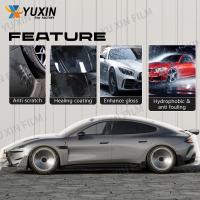 China Self-Healing 7.5mil Hydrophobic TPU Paint Protection Film Clear PPF for Cars for sale