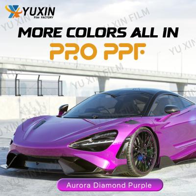 China 7.5 Mil Heat Healing Color Change TPU PPF Car Paint Protection Film Scratch Resistant for sale
