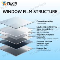 China 99% UV Rejection Nano Ceramic Car Window Tint Film Anti Glare Self Adhesive Heat Insulation for sale