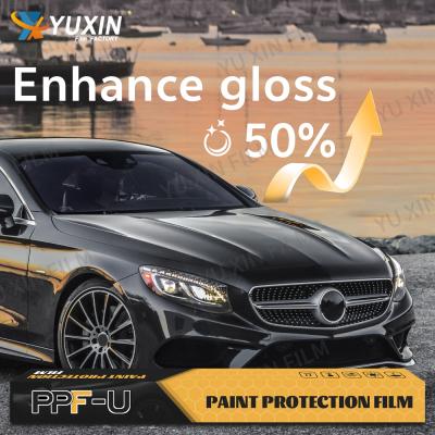 China TPU Matte Paint Protection Film High Gloss Hydrophobic Self-healing 7.5mil Strong Stretch for sale