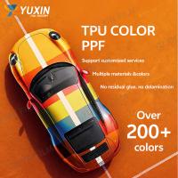 China TPU Color PPF Paint Protection Film 7.5mil Long Lifespan Stable Color High Gloss Self-healing for sale