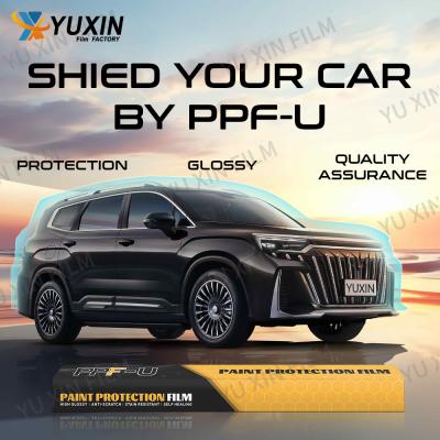 China Self-healing Clear TPU Paint Protection Film Anti-yellowing Car Film Anti-UV 10 Years Warranty for sale