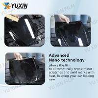 China Clear Heat Healing TPU Paint Protection Film 7.5mil 10 Years Warranty Anti-yellowing Anti-UV for sale