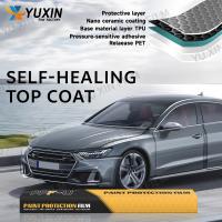 China Clear Heat Healing TPU Paint Protection Film 7.5mil 10 Years Warranty Anti-yellowing Anti-UV for sale