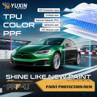 China TPU Color PPF Paint Protection Film 7.5mil Long Lifespan Stable Color High Gloss Self-healing for sale