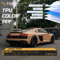 China 7.5 Mil Self Healing High Gloss TPU Color PPF Film for Durable Car Wrap Protection for sale