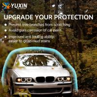 China Transparent TPU Paint Protection Film Removable Invisible Clear Coat Car Wrap Roll 7.5mil 1.52x15m for sale