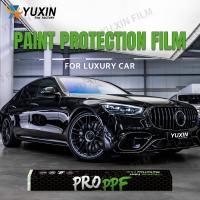 China Crystal Clear TPU Car Bra Paint Protection Film Bumper Hood Protection Self Healing Roll 7.5mil 1.52x15m for sale
