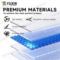 China Anti Swirl Gloss Clear TPU PPF Front Bumper Film Optical Clarity Protection Roll 7.5mil 1.52x15m for sale