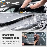 China Anti Swirl Gloss Clear TPU PPF Front Bumper Film Optical Clarity Protection Roll 7.5mil 1.52x15m for sale